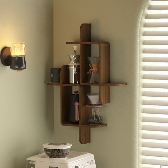 Floating Wall Shelf for Coffee & Tea Corners – Ausique Decor