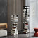 Metal Rotating Spine Bookshelf – Vertical Book Tower & Multipurpose Di ...