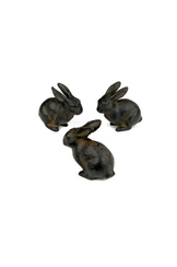 Small Cast Iron Rabbit - Rustic Home Decor Accen – Ausique Decor